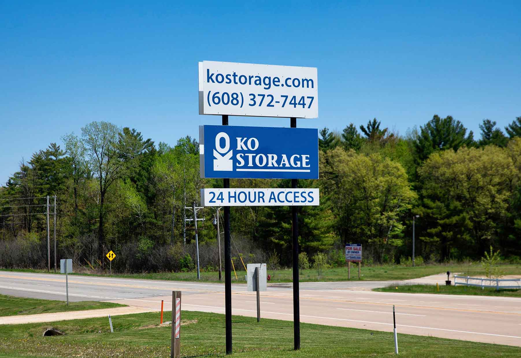 Secure Self Storage Units in Tomah | KO Storage