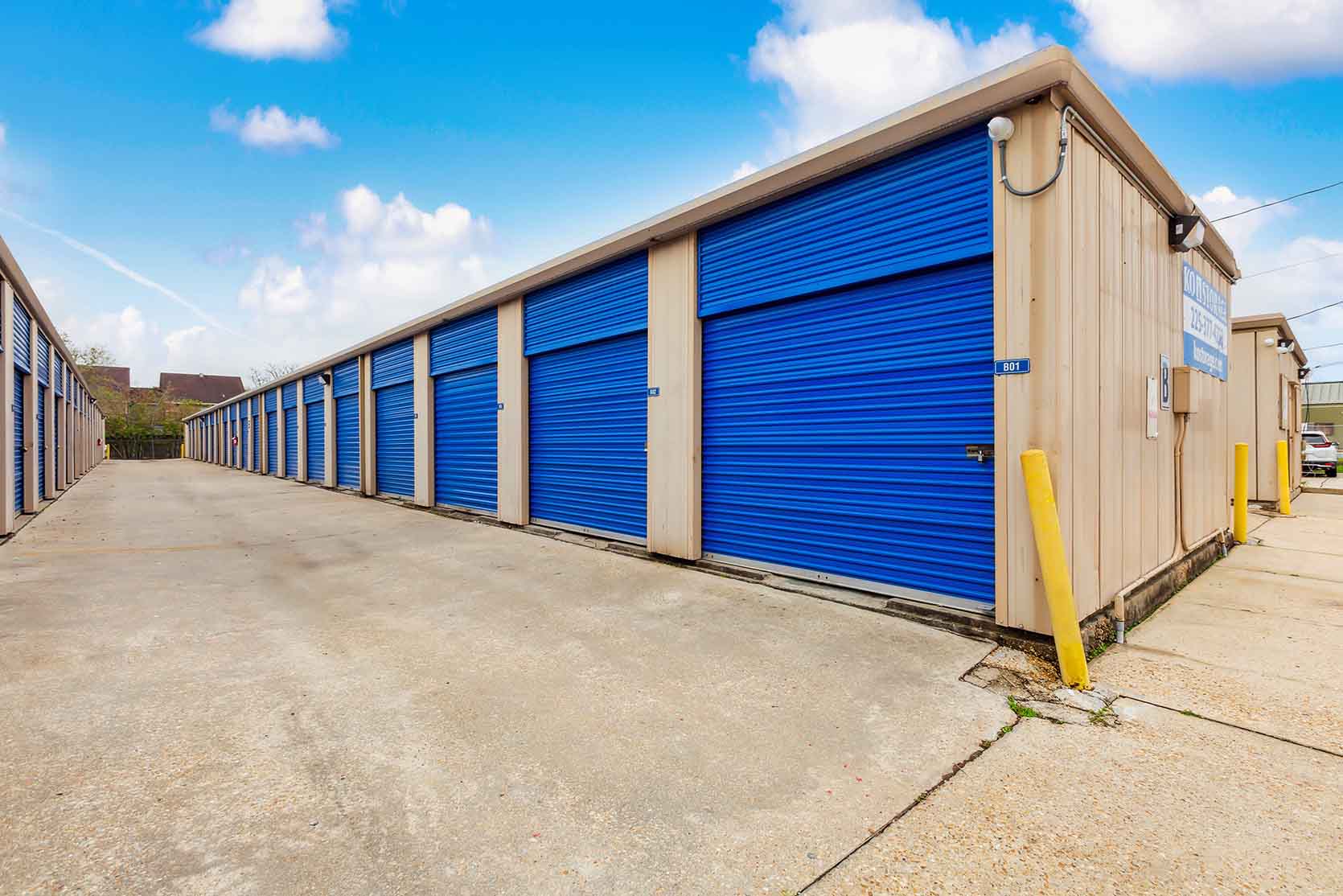 Secure Self Storage Units in Baton Rouge | KO Storage